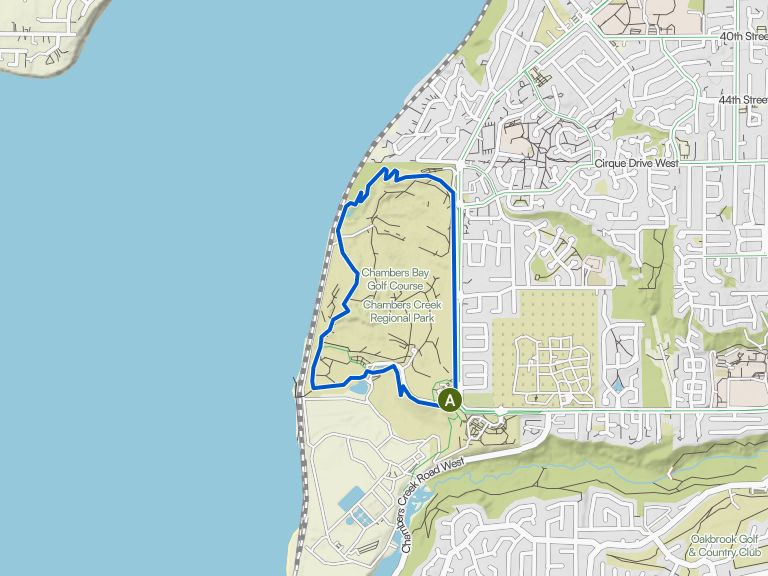 Loop Grandview Tour & Soundview Tour - Chambers Creek Park | caminhada ...